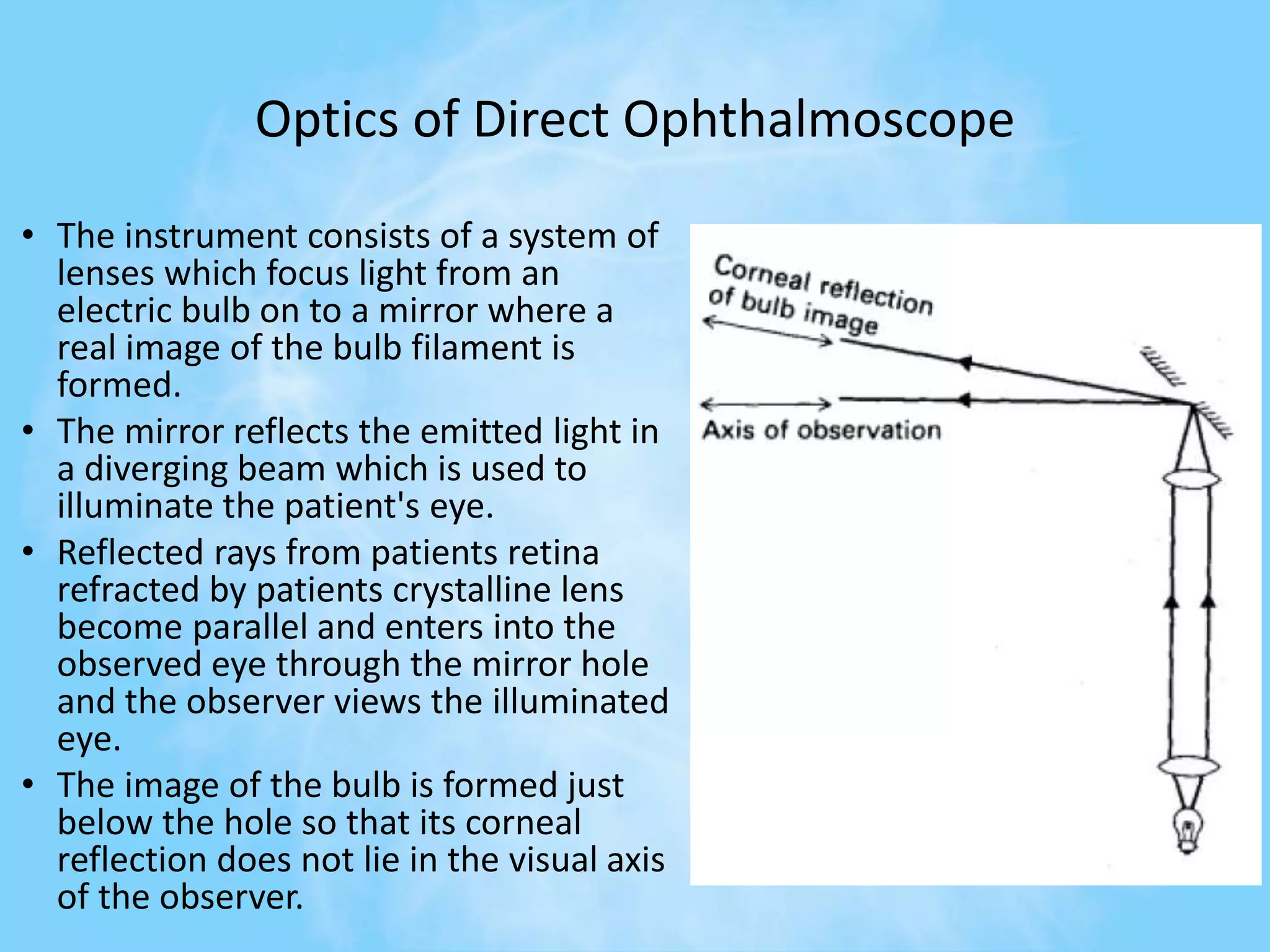 Direct ophthalmoscope | PPTX