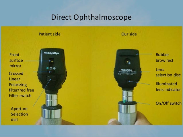 Direct ophthalmoscope