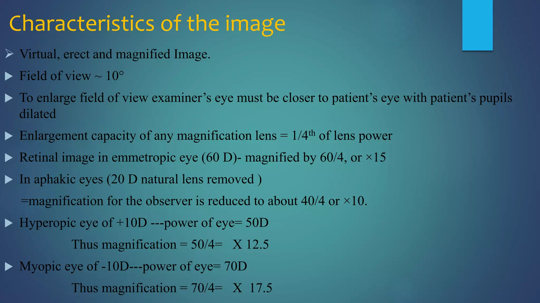 Direct ophthalmoscopy final | PPTX
