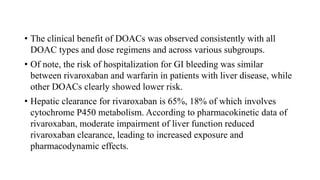 Direct Oral Anticoagulants in Patients With Atrial Fibrillation and ...