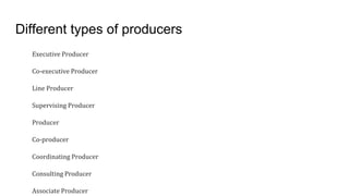 Director and screenwriter | PPTX