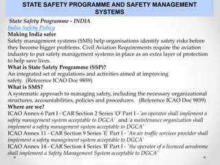Directorate general of civil aviation (india) | PPTX