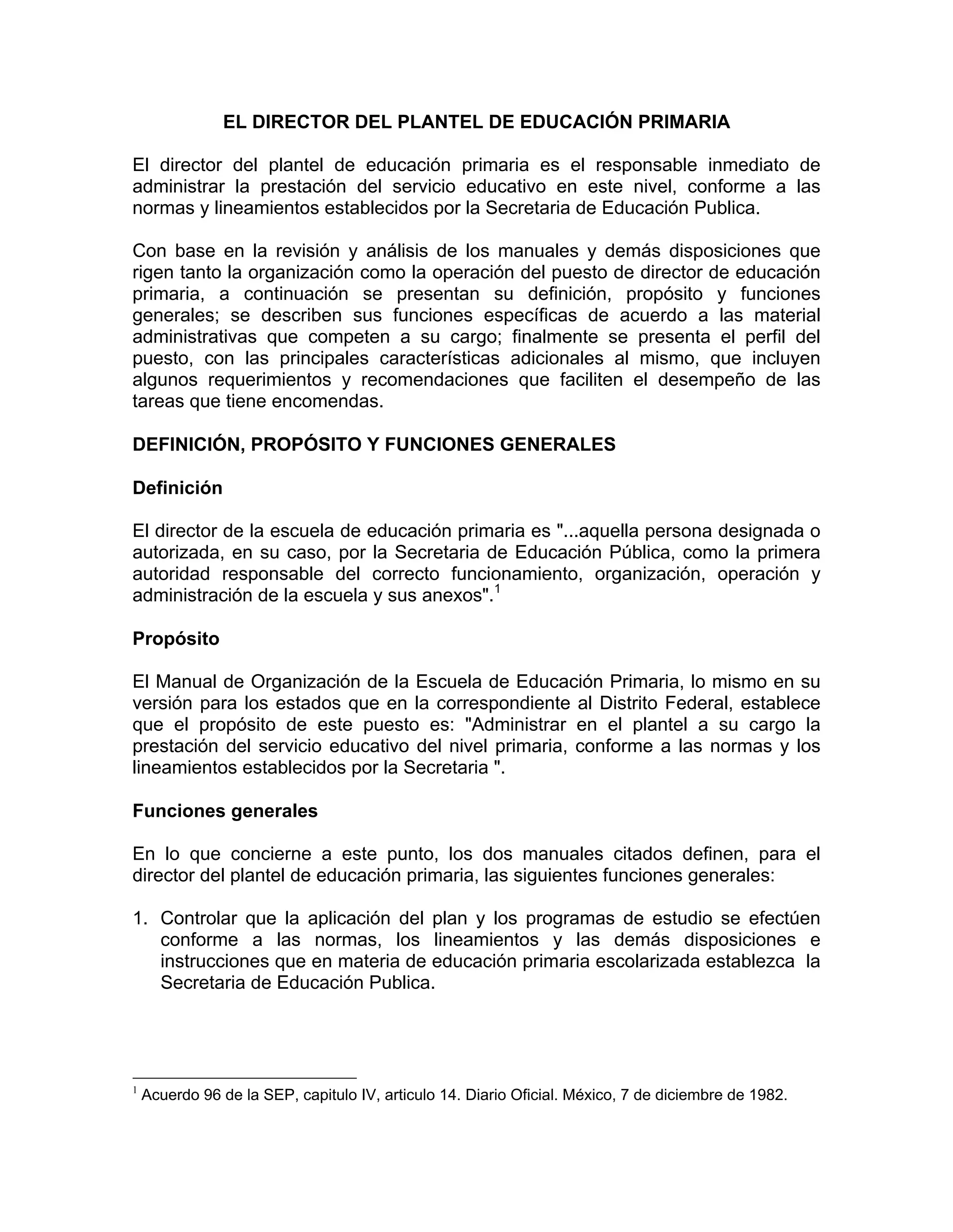 Director de escuela_primaria | PDF