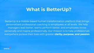 Director of Coach Development at BetterUp | PDF