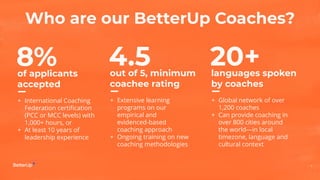 Director of Coach Development at BetterUp | PDF