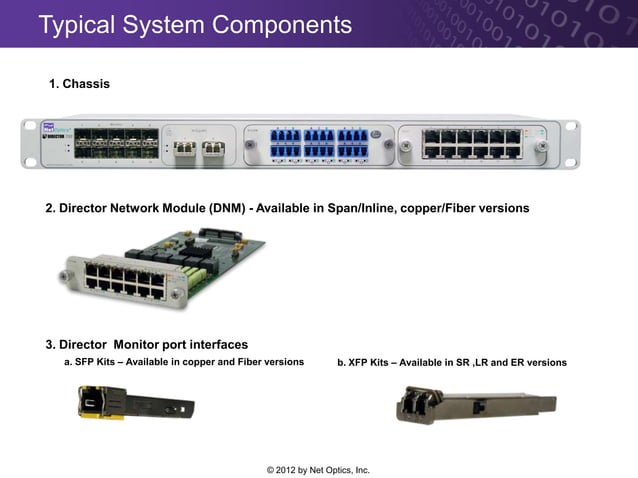 Overview of Net Optics Director Pro 10Gbps Data Monitoring Switch | PPTX