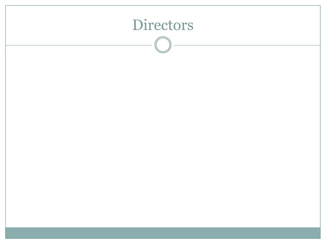 Directors | PPTX