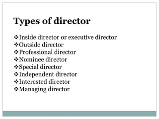 Directors | PPTX