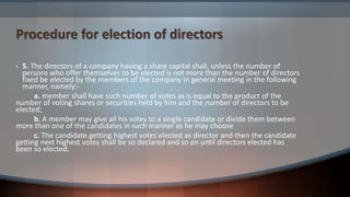 Directors of the company | PPTX