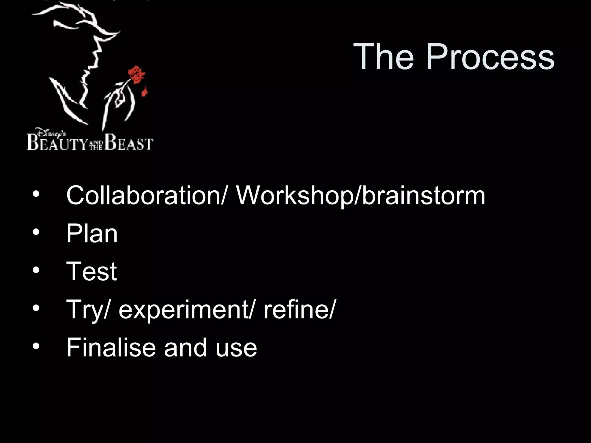 Directors Brief - Disney's Disney's Beauty and the Beast - Bryce Ives ...