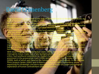 Directors of thrillers | PPT