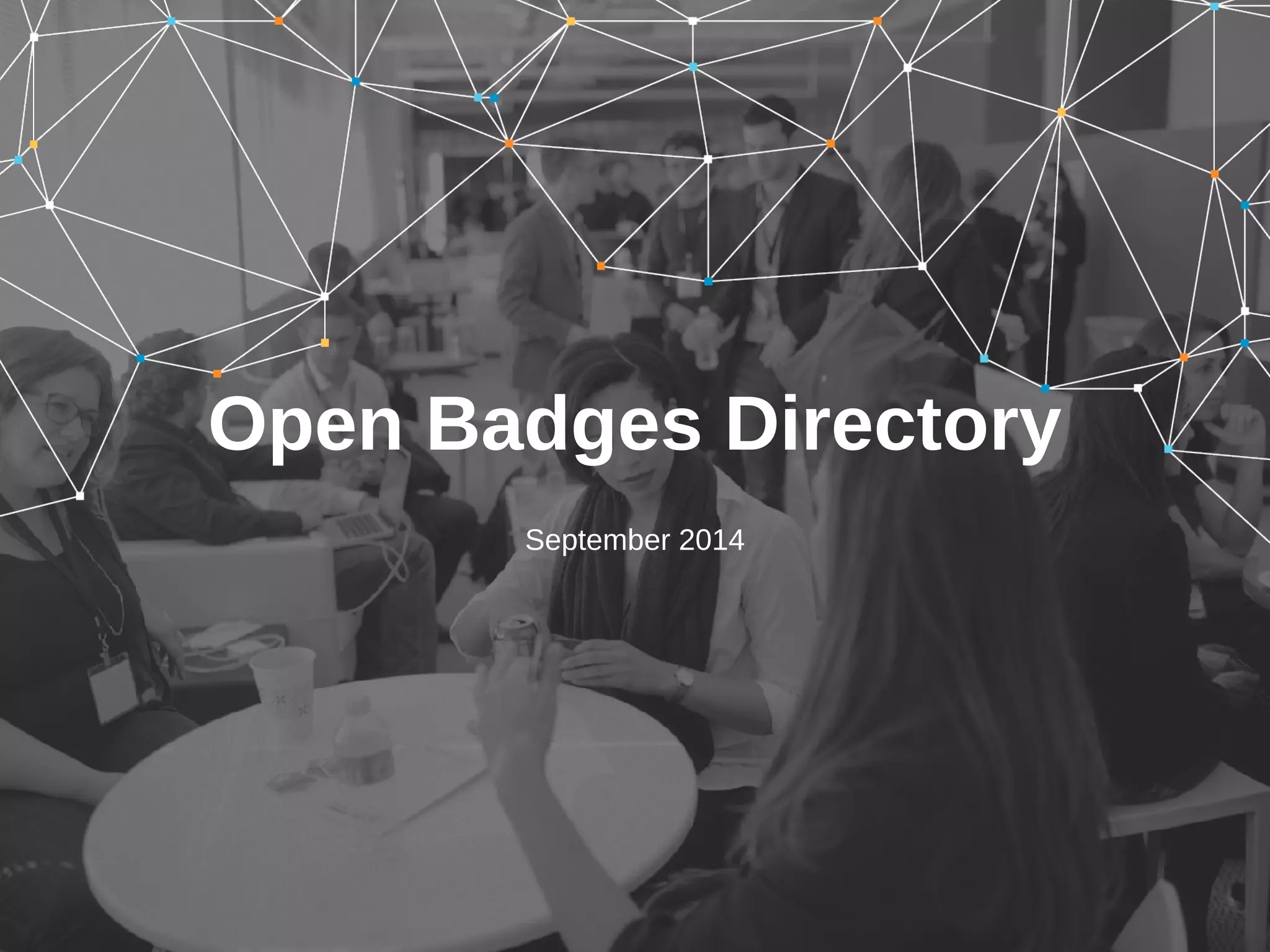 Open Badge Directory [Cycle 1] | PDF