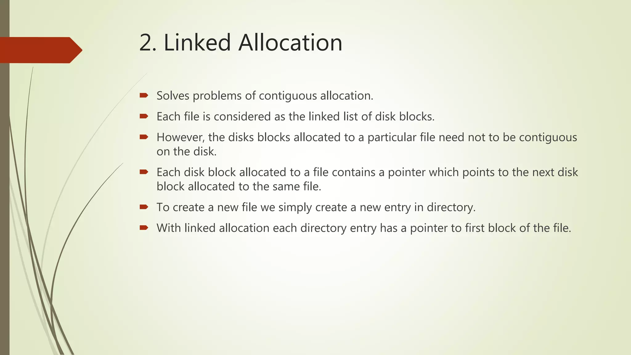 Directory implementation and allocation methods | PPTX