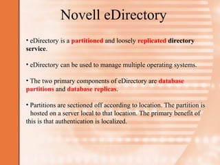 Directory services by SAJID | PPT