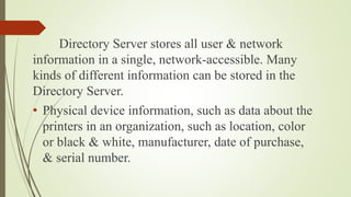 Directory service | PPTX