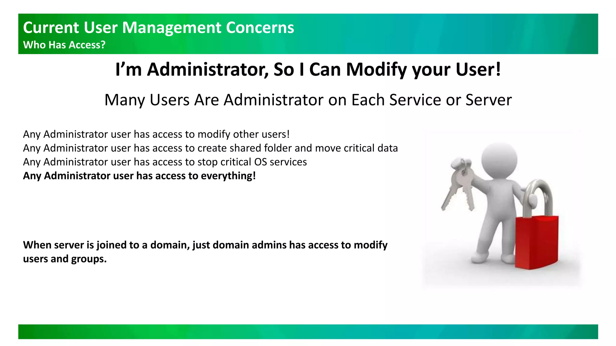 Directory Service - Edited.pptx | Operating Systems | Computer Software and Applications