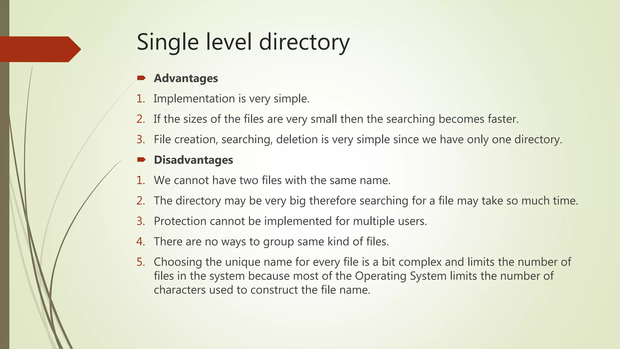 Directory structure | PPTX