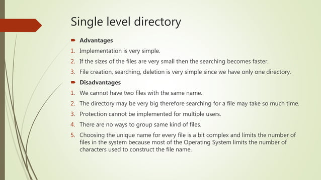 Directory structure | PPTX