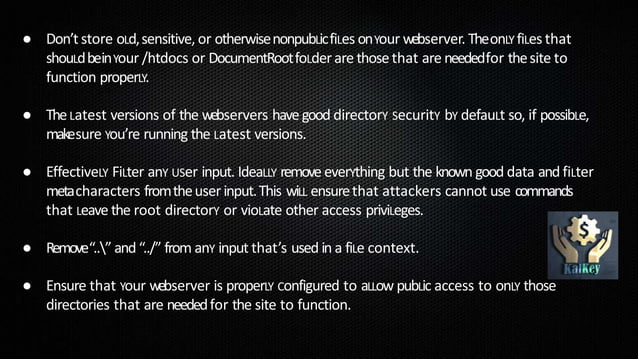 Directory traversal | PPT