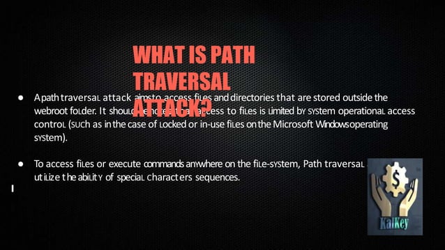 Directory traversal | PPT