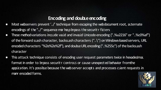 Directory traversal | PPT