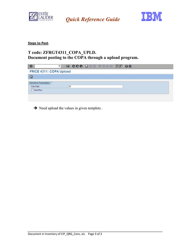 Direct postings to copa | PDF | Business | Business and Finance