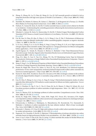 Direct prelithiation of carbon nanotubes for flexible li ion batteries ...