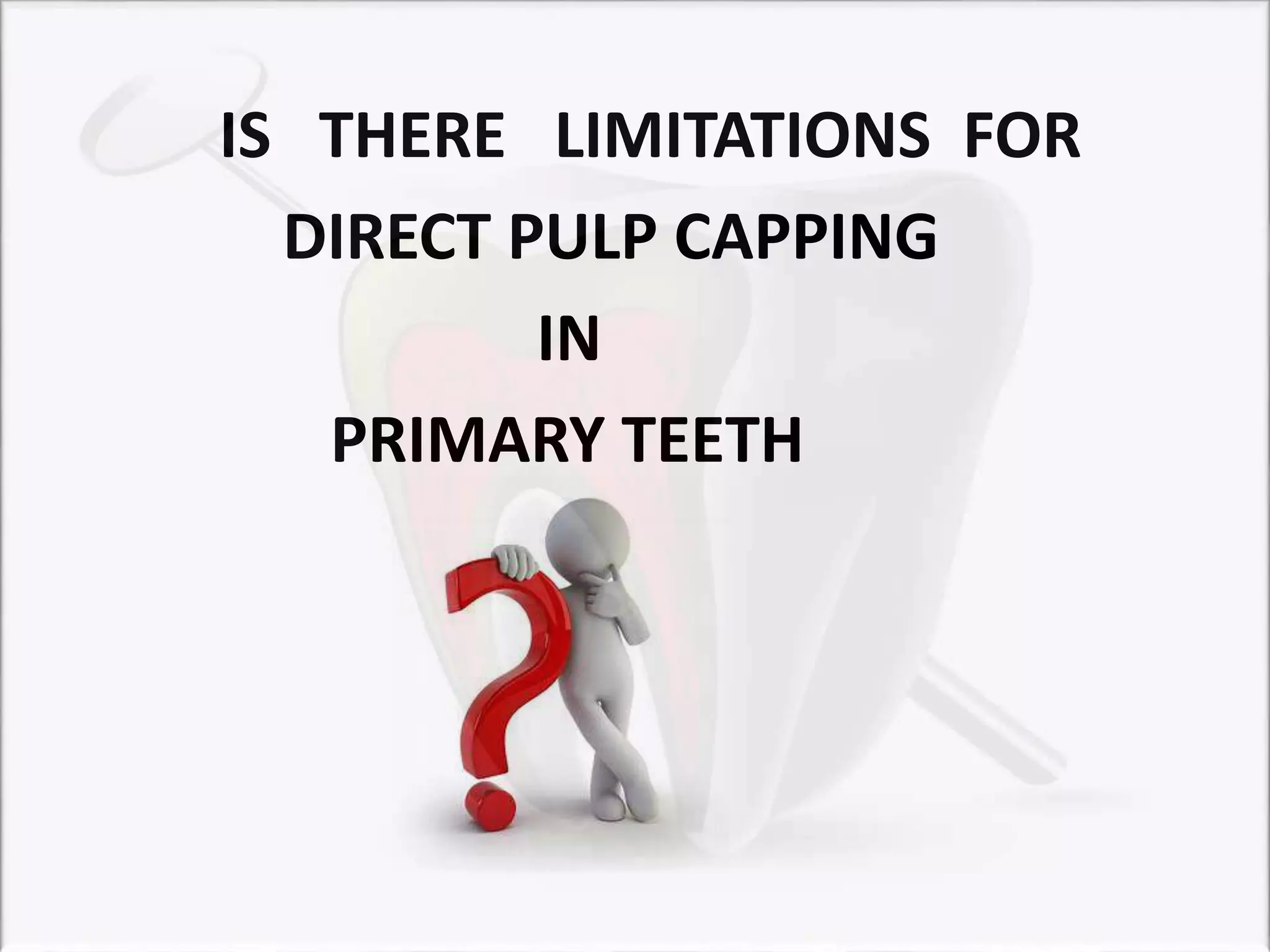 Direct pulp capping | PPTX