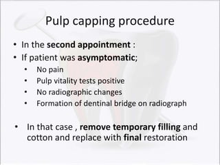 Direct pulp capping | PPTX