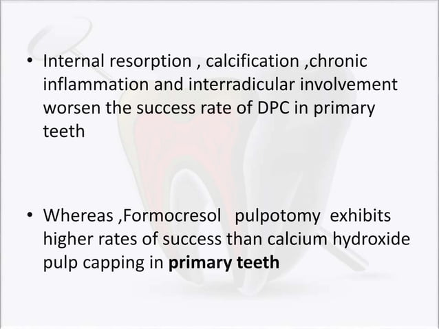 Direct pulp capping | PPTX | Dental Health | Diseases and Conditions