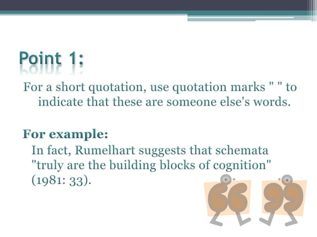 Direct quotation report | PPTX