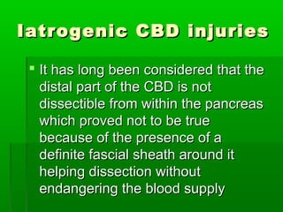 Direct repair of the common bile duct for share | PPT