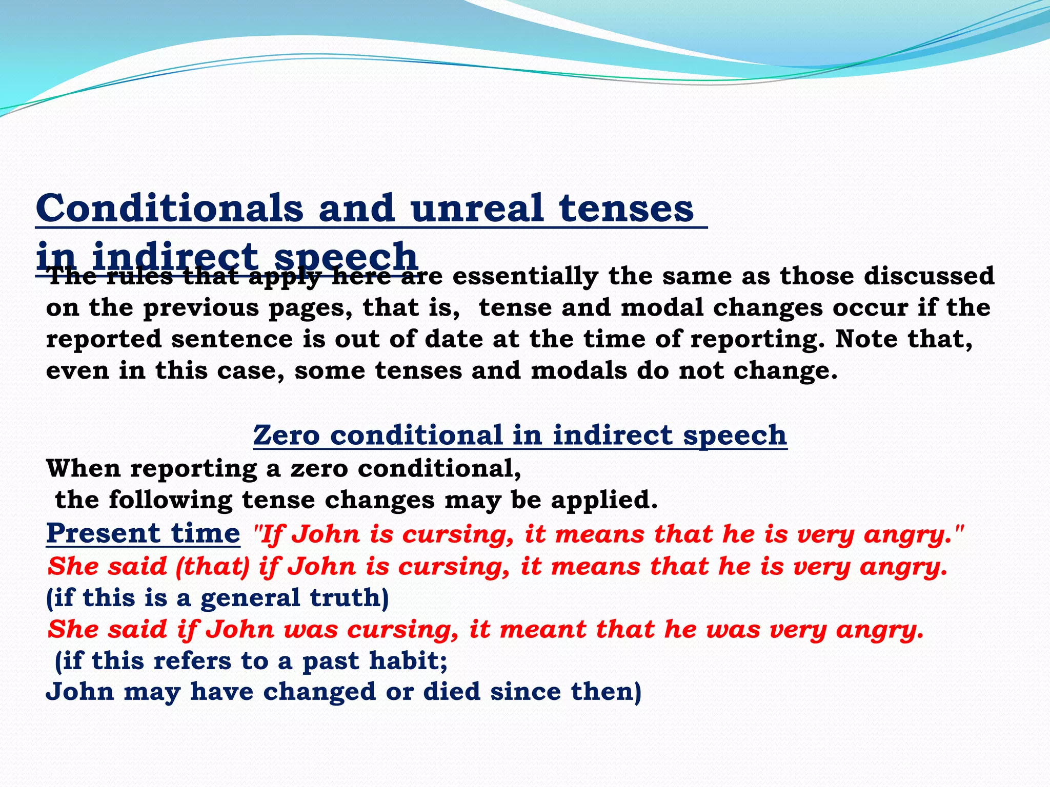 Direct & reported speech | PPSX