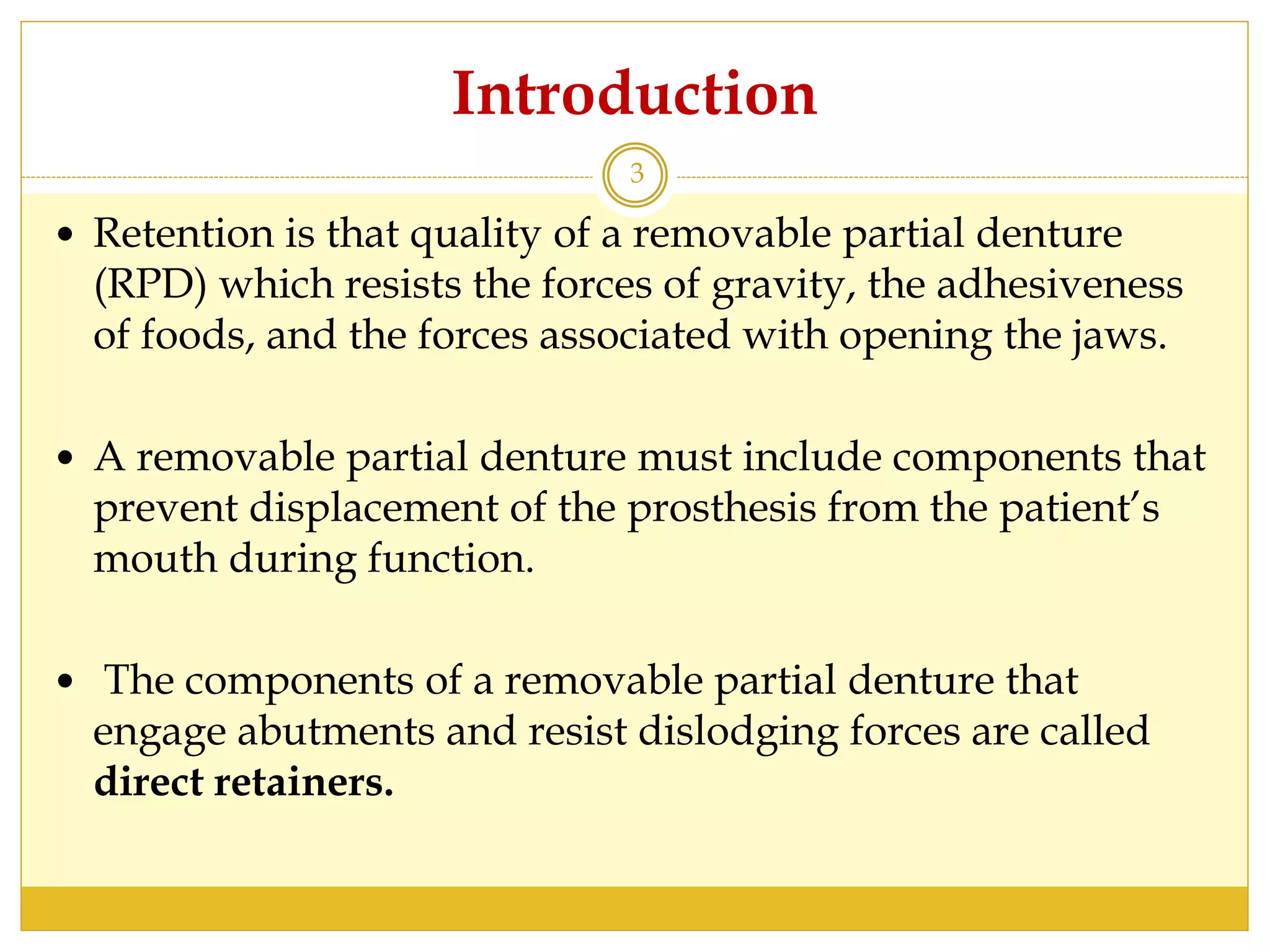 Direct retainers | PPTX
