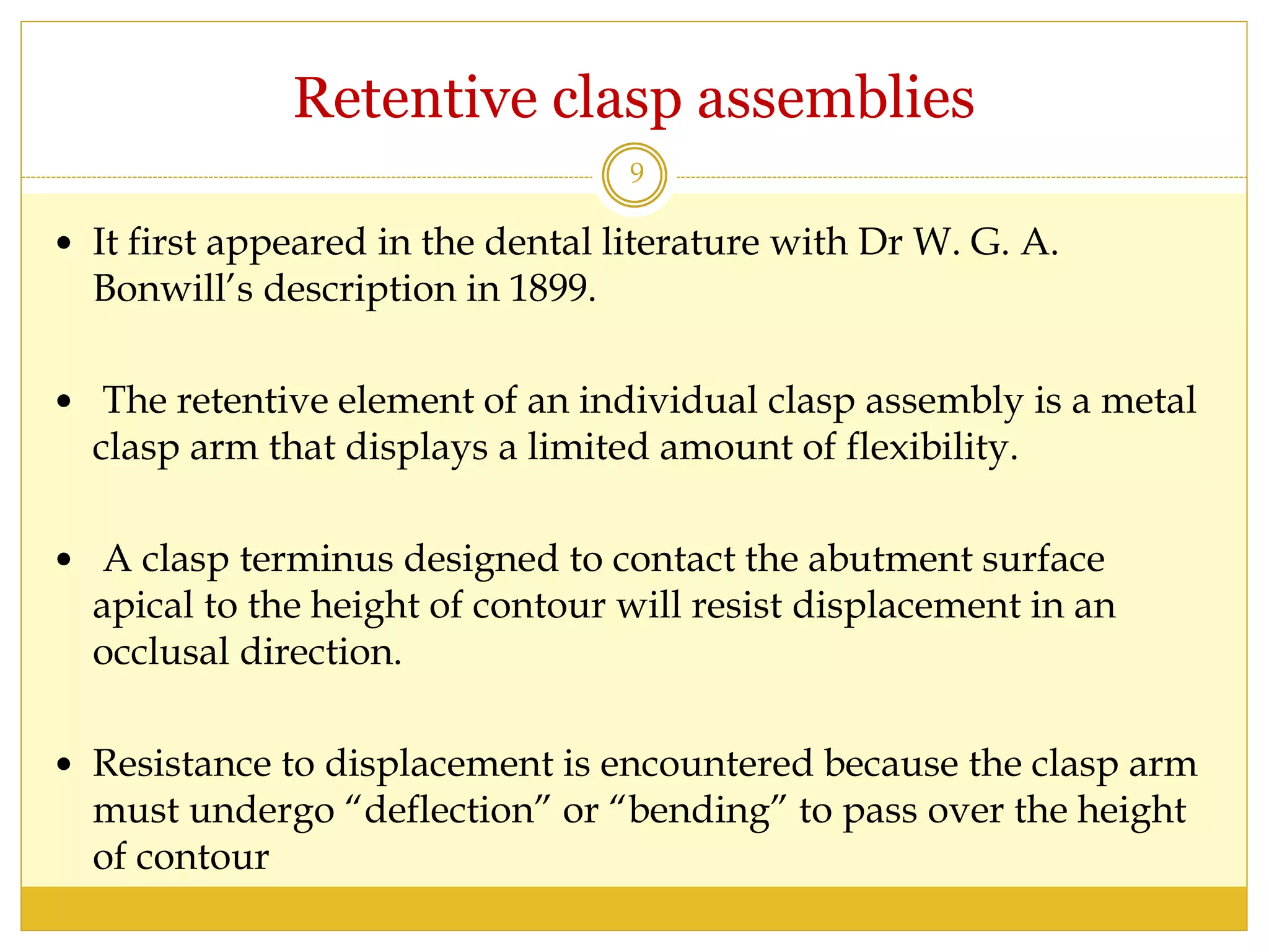 Direct retainers | PPTX