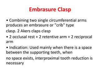 Direct retainers.pptx | Dental Health | Diseases and Conditions