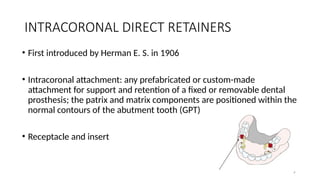 DIRECT RETAINERS in fixed partial dentures.pptx