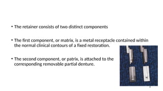 DIRECT RETAINERS in fixed partial dentures.pptx