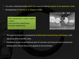 Direct Retainers in removable partial denture | PPTX
