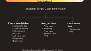 Direct Retainers II | PPT