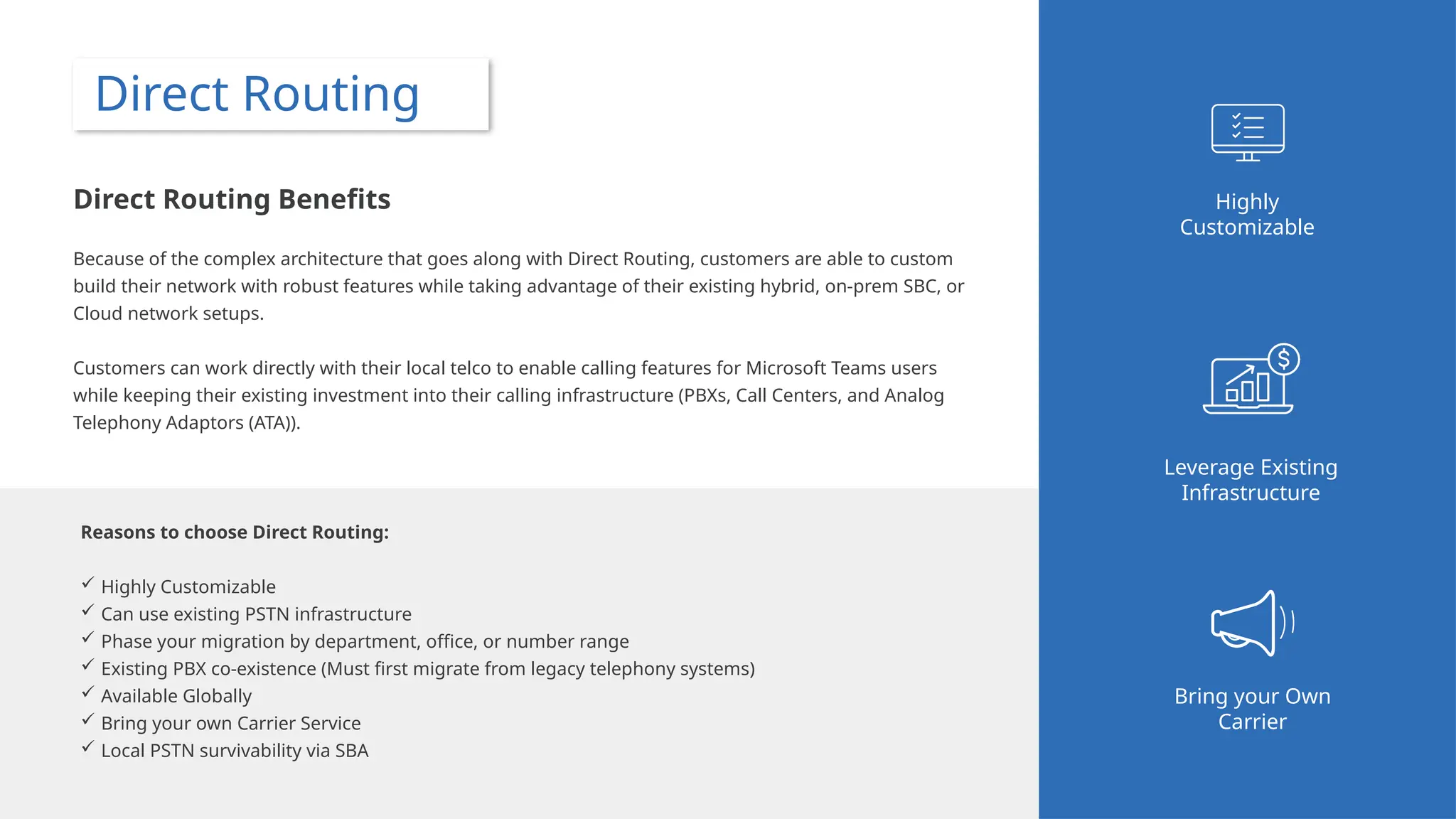 Direct Routing for Teams which we can use | PPTX