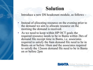 Direct Ship Headcount Project | PPT | Logistics | Business