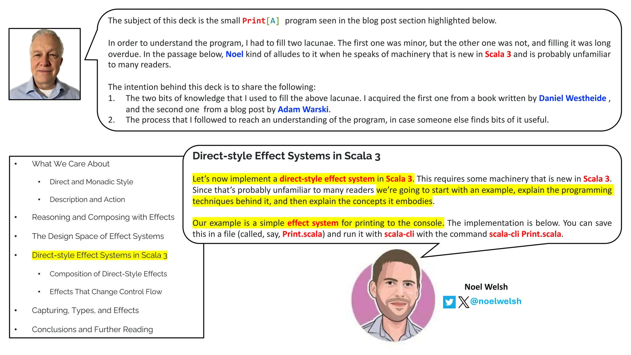 Direct Style Effect Systems - The Print[A] Example - A Comprehension Aid | PDF