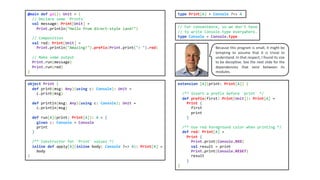 Direct Style Effect Systems - The Print[A] Example - A Comprehension ...