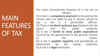 Direct taxes | PPTX