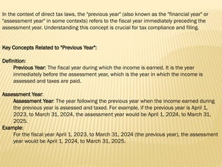 Direct TAx and Corporate tax_tutorial_ppts | PPT