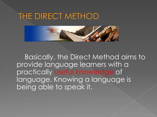 Direct teaching presentation rc | PPT
