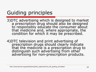 Direct To Consumer Advertising Of Prescription Drugs Pharmaceutical ...