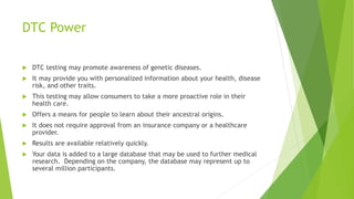 DTC Testing | PPT